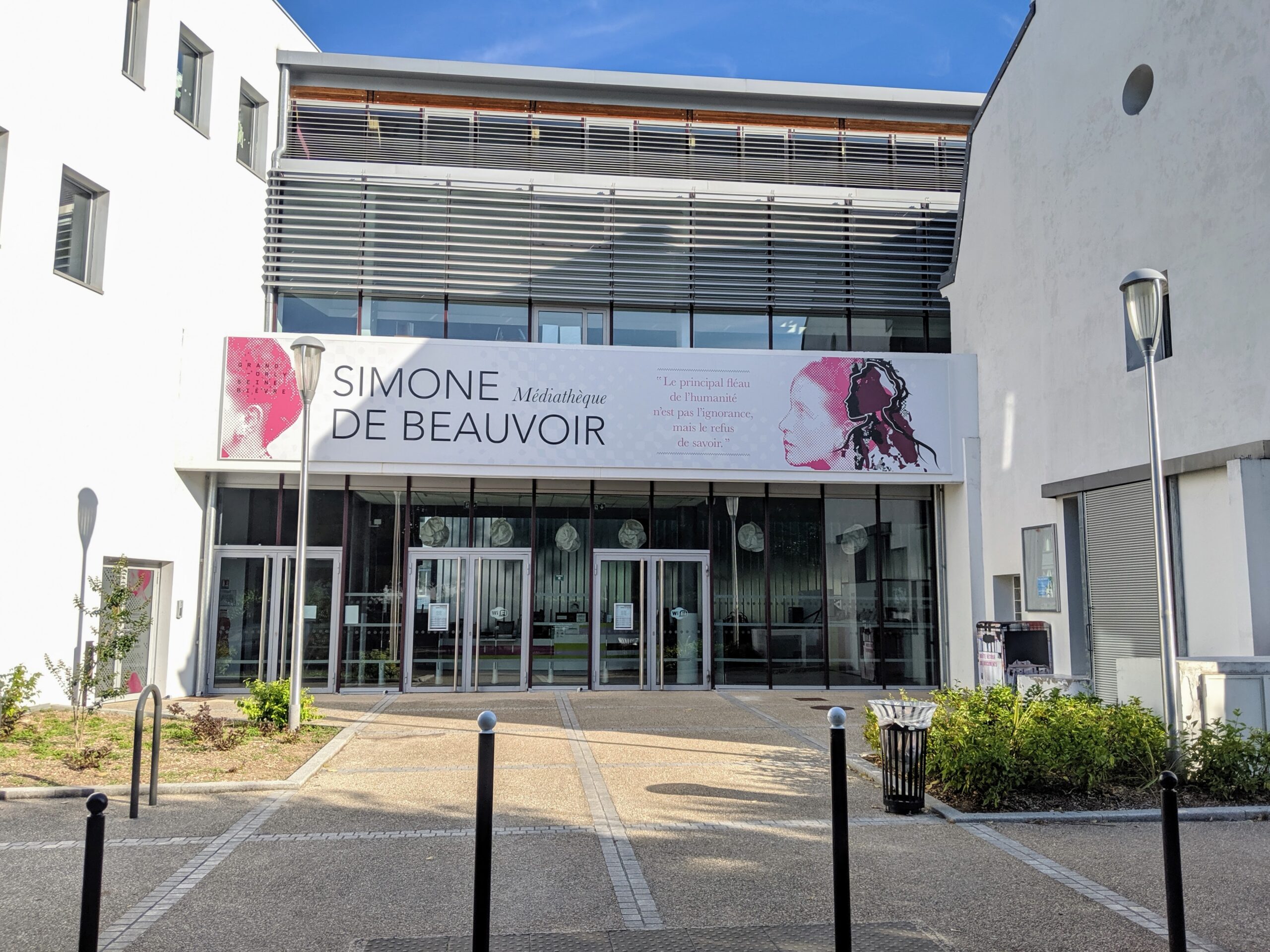 Médiathèque Simone de Beauvoir – Ville d'Athis-Mons