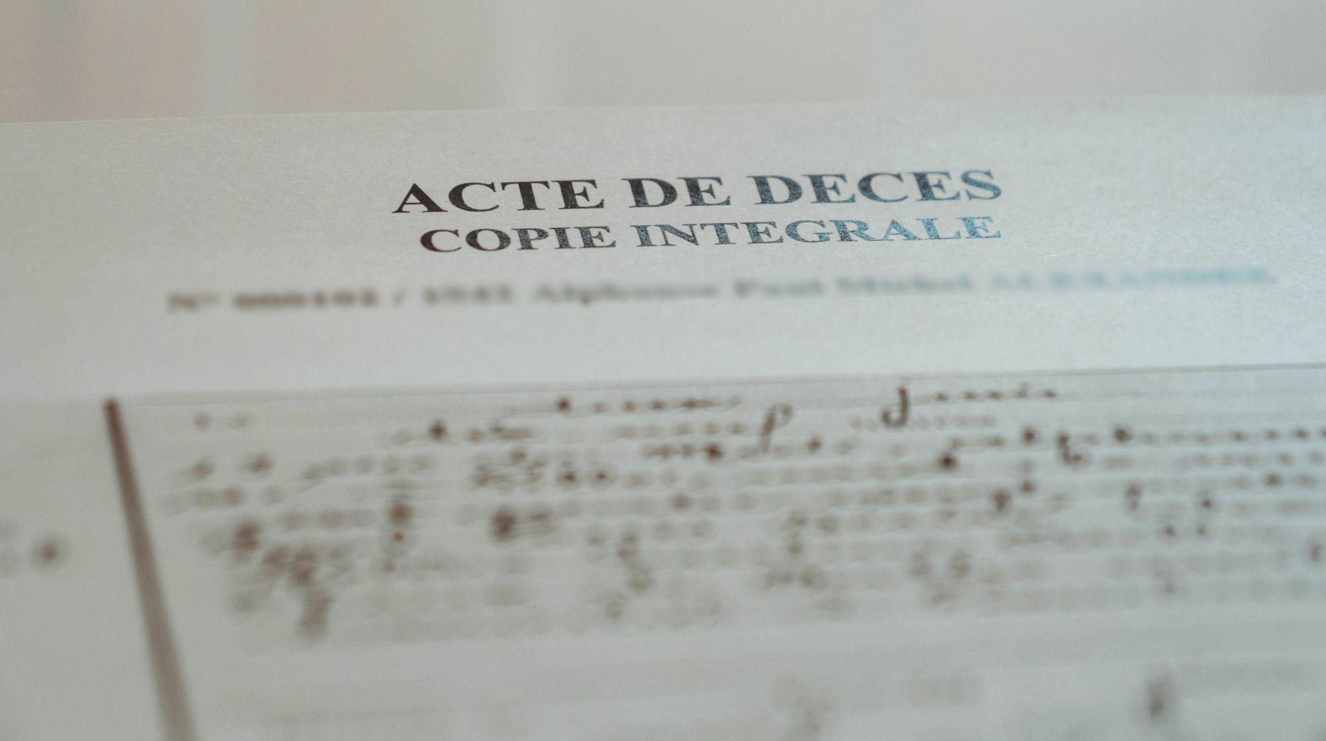 Acte de décès : demande de copie intégrale – Acte de décès (demande de copie) – Ville d'Athis-Mons